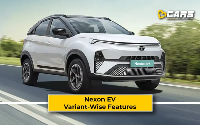 Tata Nexon EV 2024 Variant-Wise Features