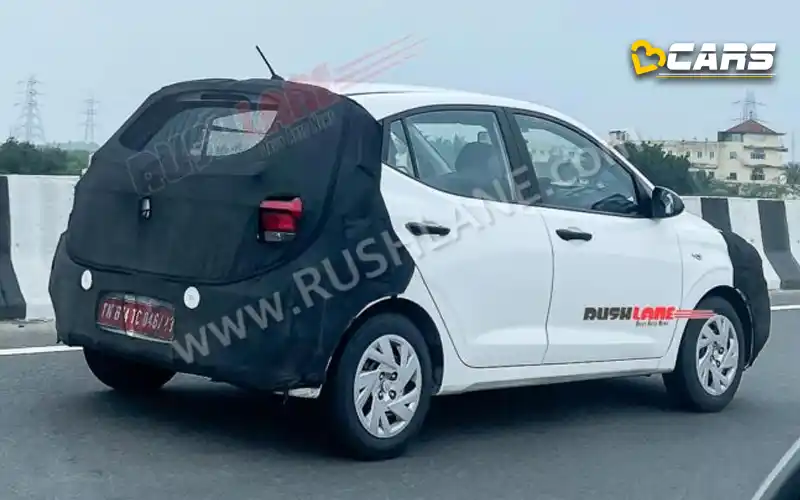 Hyundai Grand i10 Nios Facelift Base Model Spied