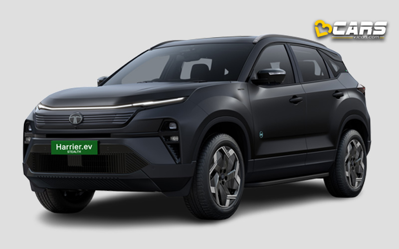 2025 Tata Harrier EV – All Exterior Colour Options (Variant-Wise)