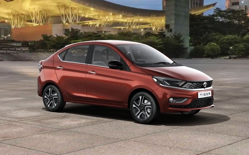 2025 Tata Tigor – All Exterior Colour Options (Variant-Wise)