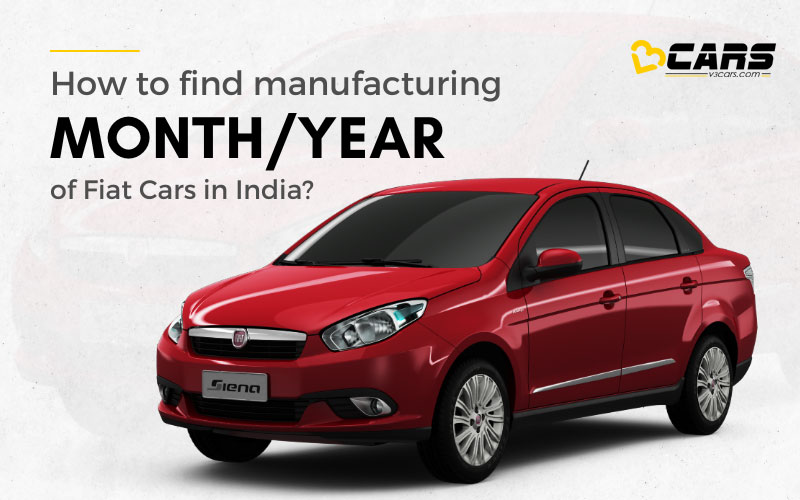 Check / Decode Fiat Car VIN Number & Manufacturing Date