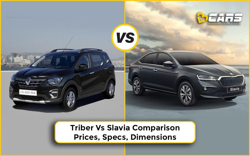Triber Vs Slavia Comparison | Prices, Specs & Dimensions