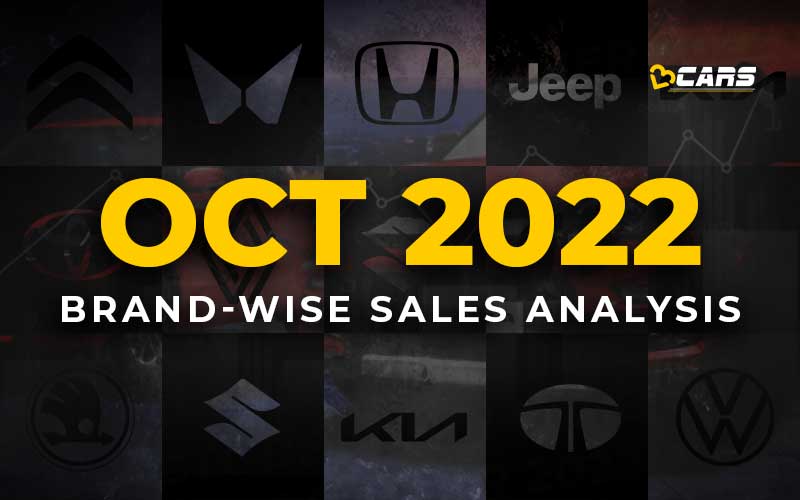 Brand-Wise October 2022 Car Sales Analysis - MoM, YoY Change
