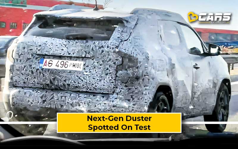 All New Renault Duster Spotted