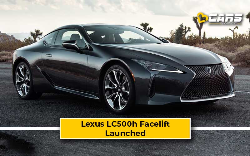 Lexus LC500h Facelift Coupe Launched