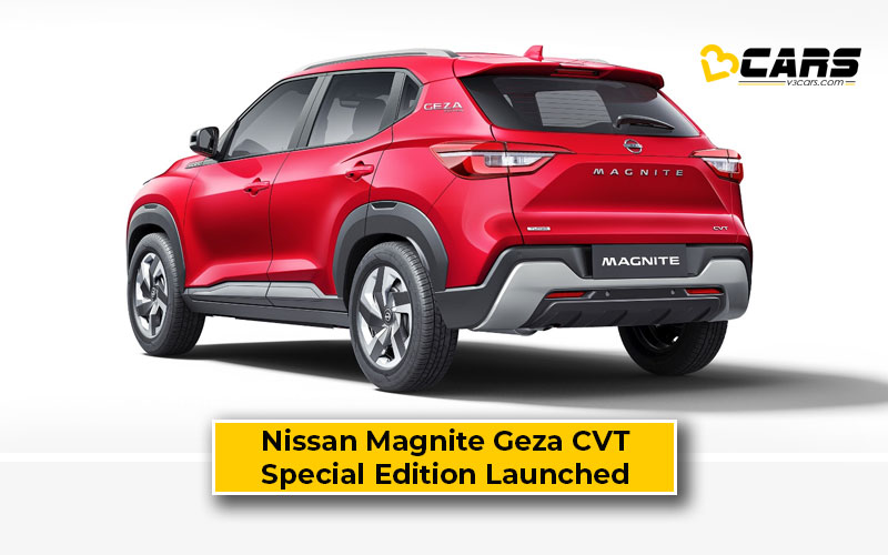 Nissan Magnite Gezza CVT Special Edition Launched At Rs. 9.84 Lakh