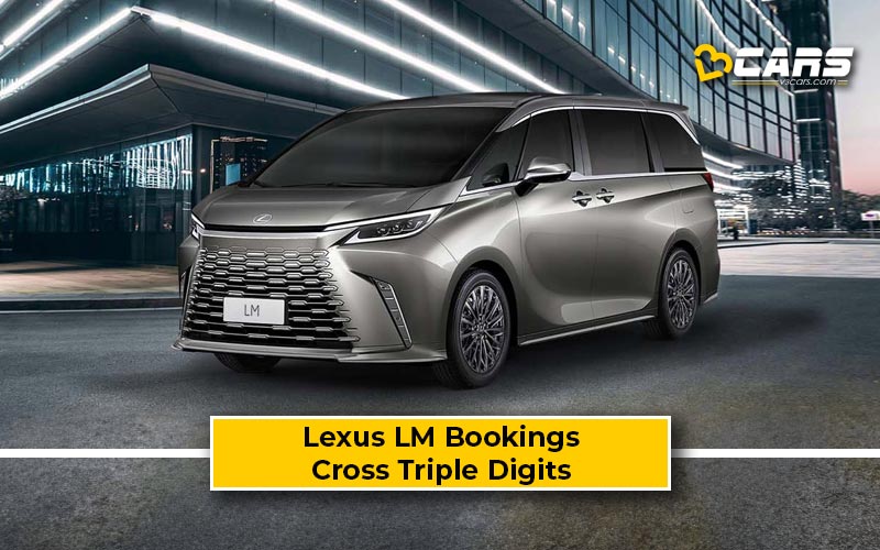 Lexus LM Luxury MPV Bookings Cross Triple Digits (Press Release)