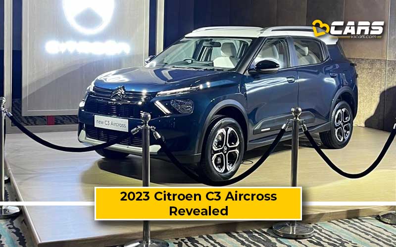 Citroen C3 Aircross 2023 Launch - Interior, Features & Powertrain