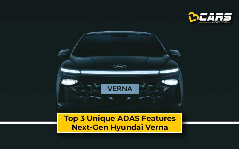 Next-Gen Hyundai Verna 2023 - Top 3 Unique ADAS Features (Official)