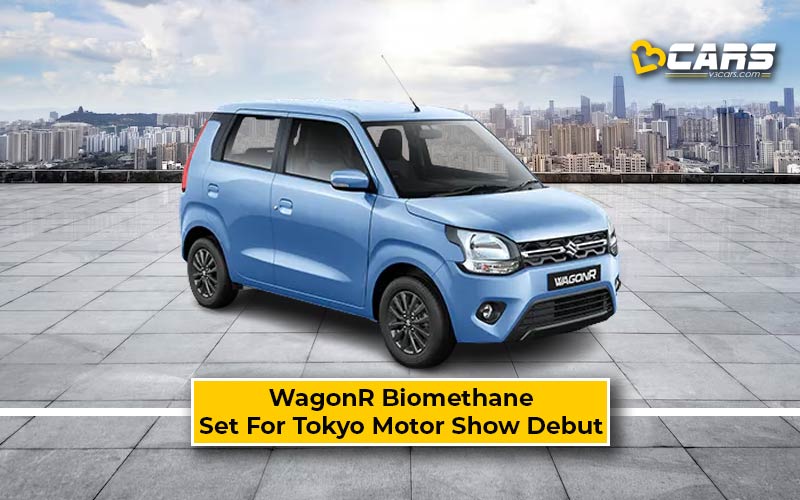 Suzuki To Showcase Biomethane Gas-Fuelled WagonR In Japan