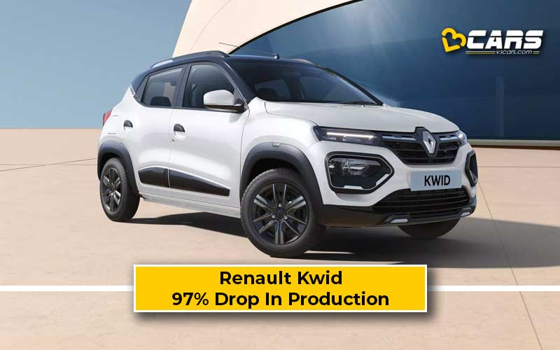 Renault Kwid On Its Way Out? Only 59 Units Sold In Jan 2023