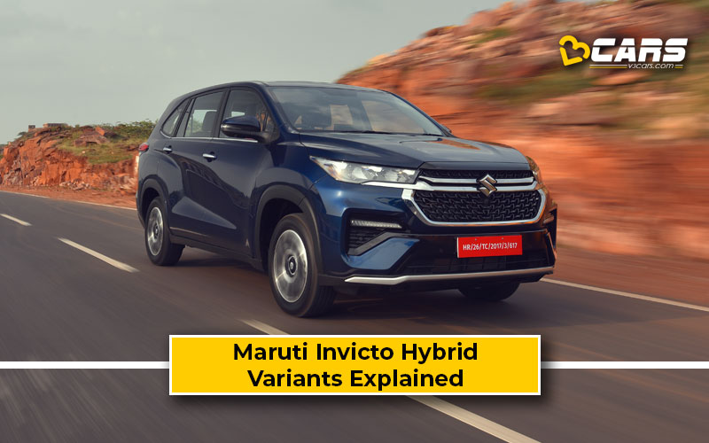 Maruti Suzuki Invicto Variants Explained - Best Buy Hybrid Variant