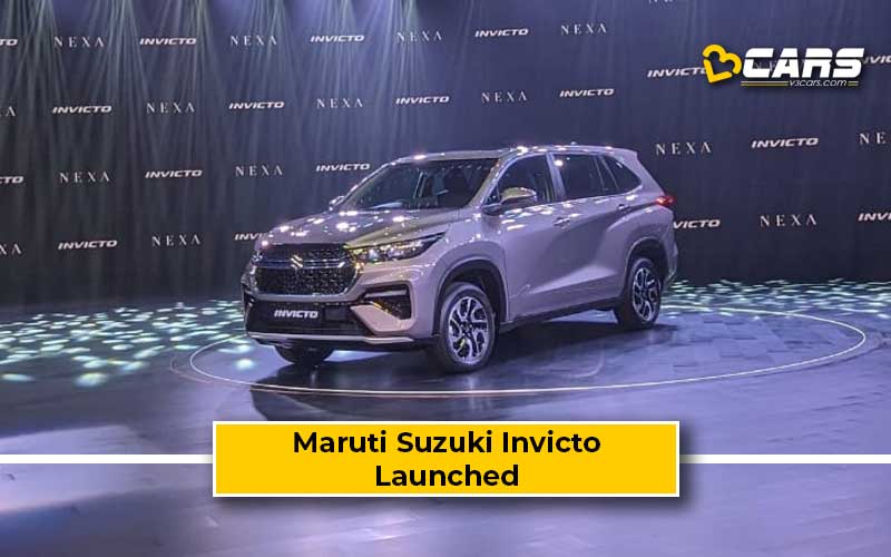 Maruti Suzuki Invicto 2023 Launched - Prices, Specs, Variants, Features