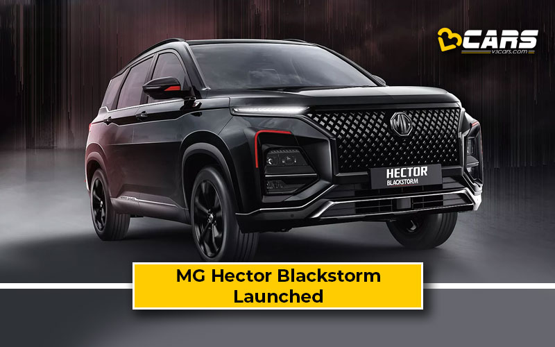 MG Hector Black Storm Launched – Petrol, Diesel Prices Revealed