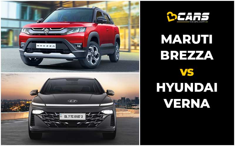 Brezza Vs Verna Comparison | Prices, Specs & Dimensions
