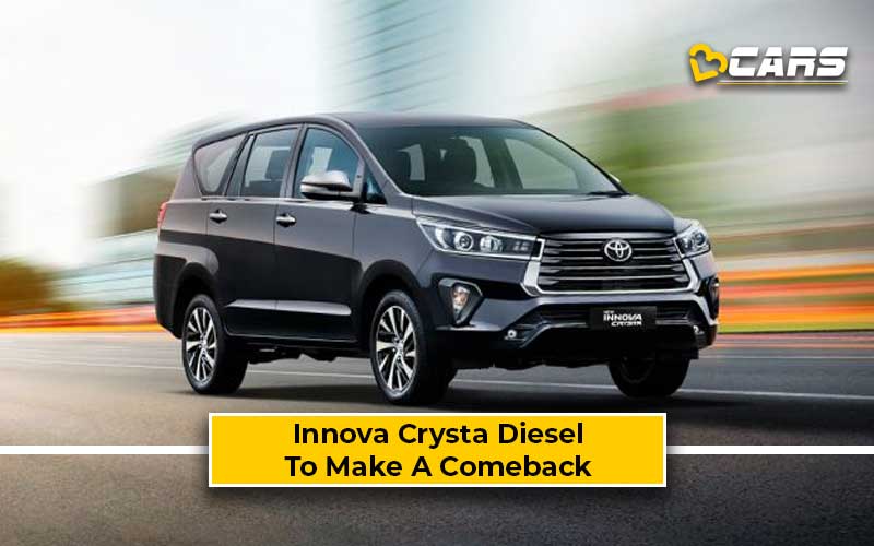 Toyota Innova Crysta To Remain On Sale — Bookings To Open In January