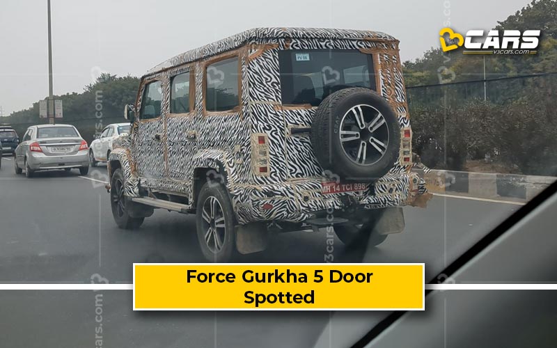 Force Gurkha 5 Door Spotted – Launch Soon