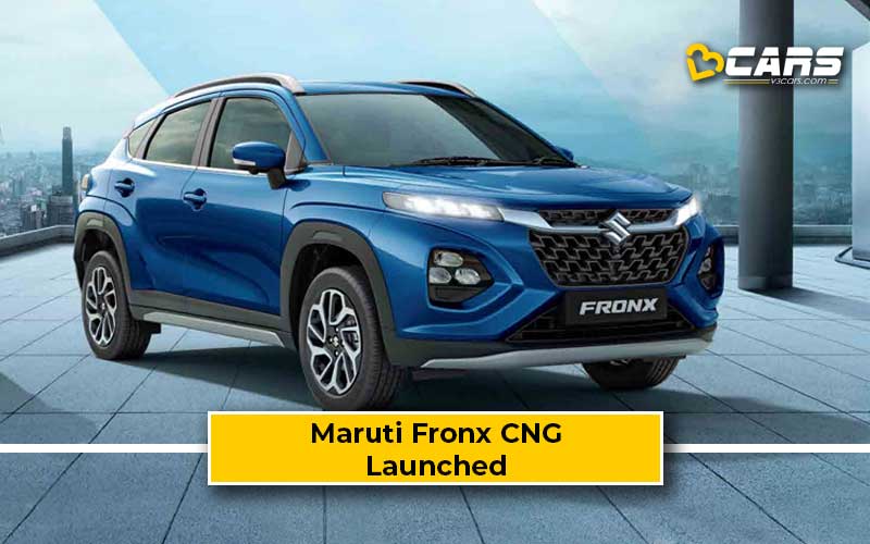 Maruti Suzuki Fronx CNG Launched At Rs. 8.41 Lakh