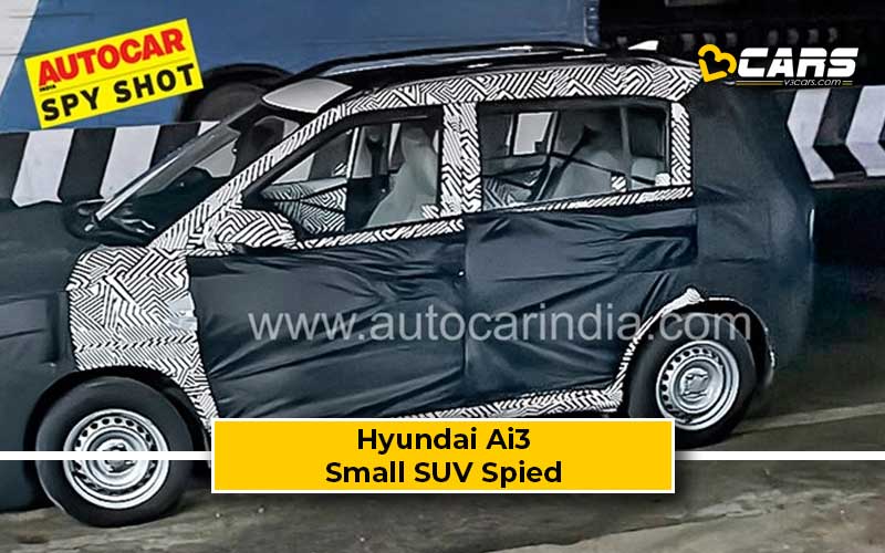 Hyundai Ai3 Small SUV India Testing Begins To Rival Tata Punch
