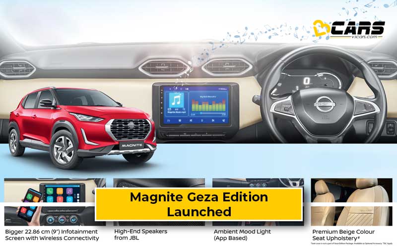 Nissan Magnite Geza Edition Launched In India At Rs. 7.39 Lakh