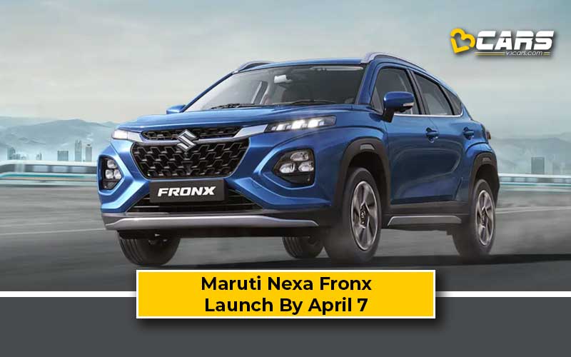 2023 Maruti Suzuki Fronx - Launch, Price Announcement By April 7