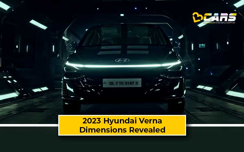 2023 Hyundai Verna Dimensions And Features Revealed