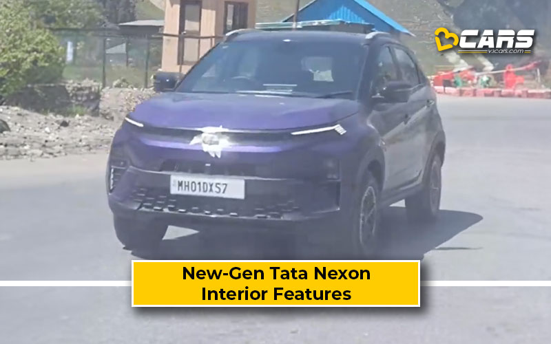 2023 Tata Nexon Interior Images Leaked