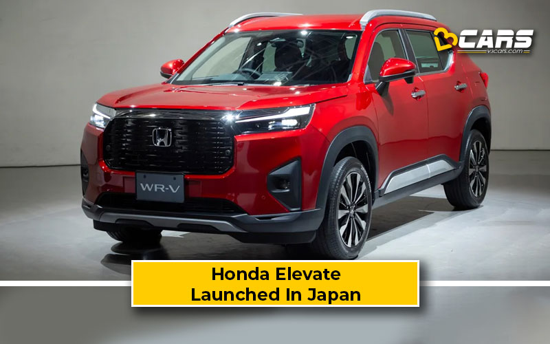 Honda Elevate SUV Launched In Japan As New WR-V
