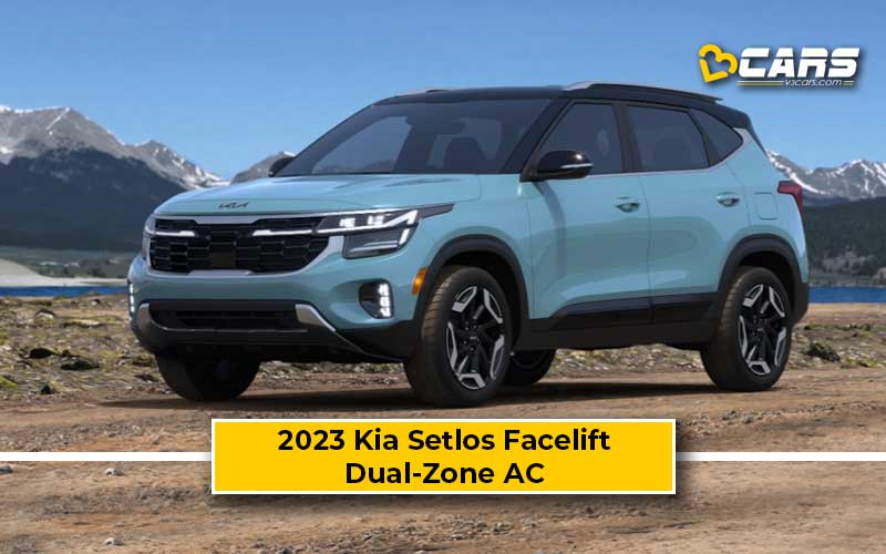 2023 Kia Seltos Facelift To Offer Dual-Zone AC
