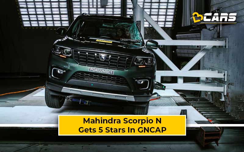 Mahindra Scorpio N Achieves 5 Stars In Global NCAP