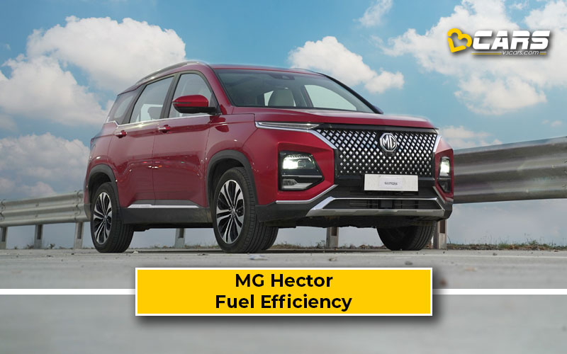 MG Hector Claimed Fuel Efficiency Revealed