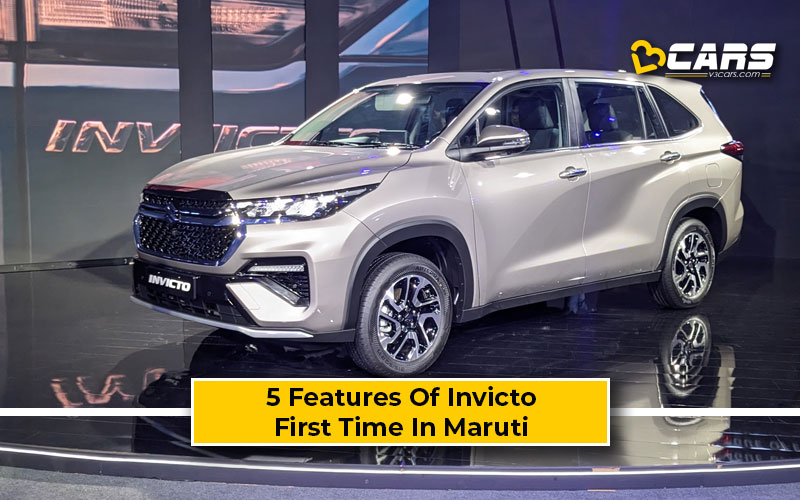 5 Invicto Features That Are A First For A Maruti Suzuki Car