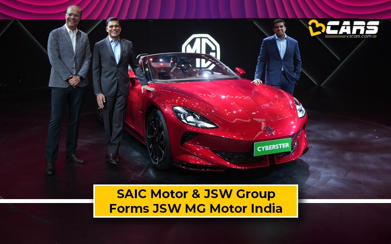 “JSW MG Motor India” A Joint Venture Of SAIC Motor & JSW Group