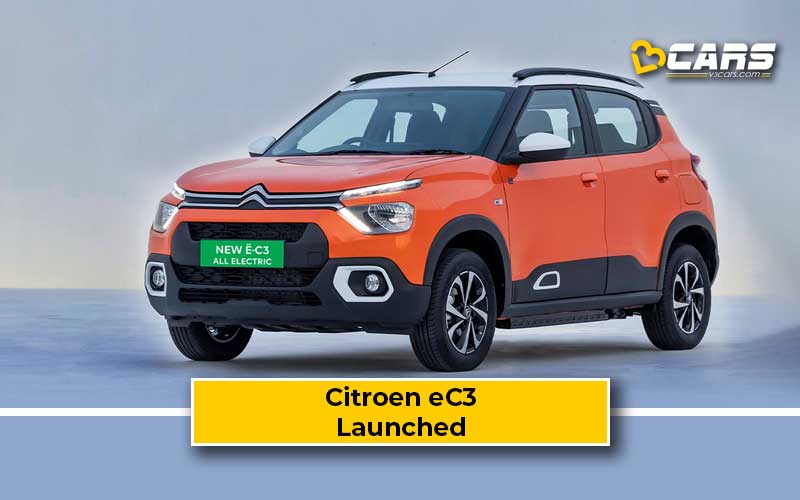 2023 Citroen eC3 launched At Rs. 11.50 lakh