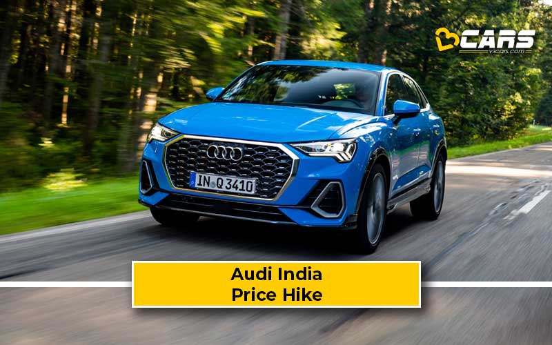 Audi To Increase The Prices Of Select Models In India From May