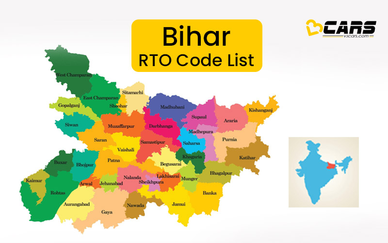 Bihar RTO Codes List - 2024 Updated BR RTO City Codes