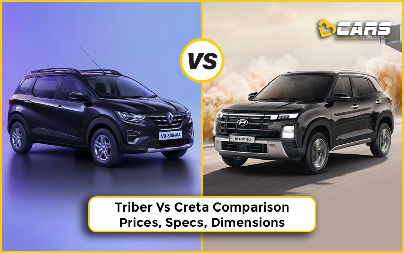 Triber Vs Creta Comparison | Prices, Specs & Dimensions