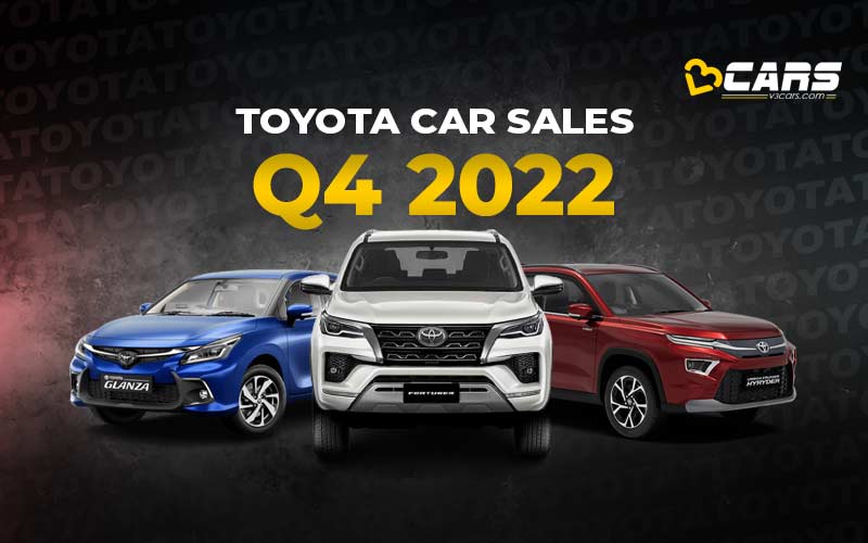 Toyota Quarterly Car Sales Analysis - Q4 2022 | QoQ, YoY Change