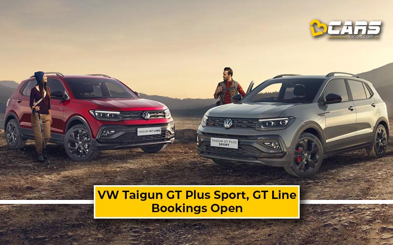 VW Taigun GT Plus Sport, GT Line Variants Revealed - Bookings Open