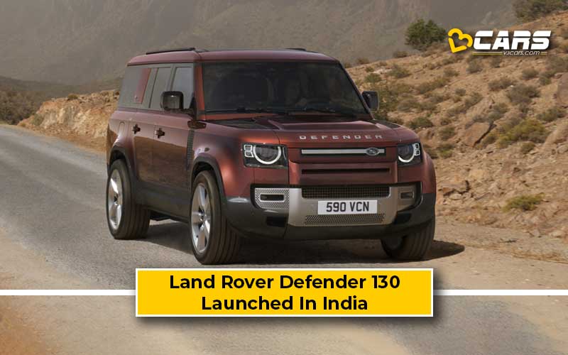 Land Rover Defender 130 Launched At Rs. 1.30 Crore