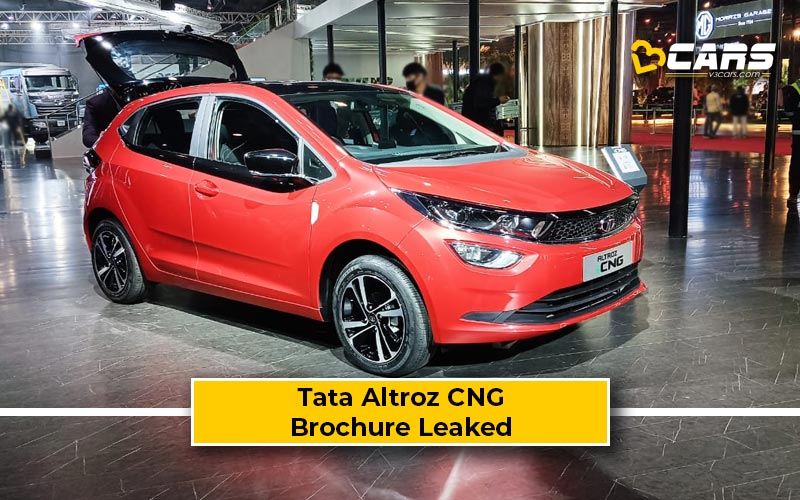 Tata Altroz CNG Brochure Leaked — Variants, Features And Specs