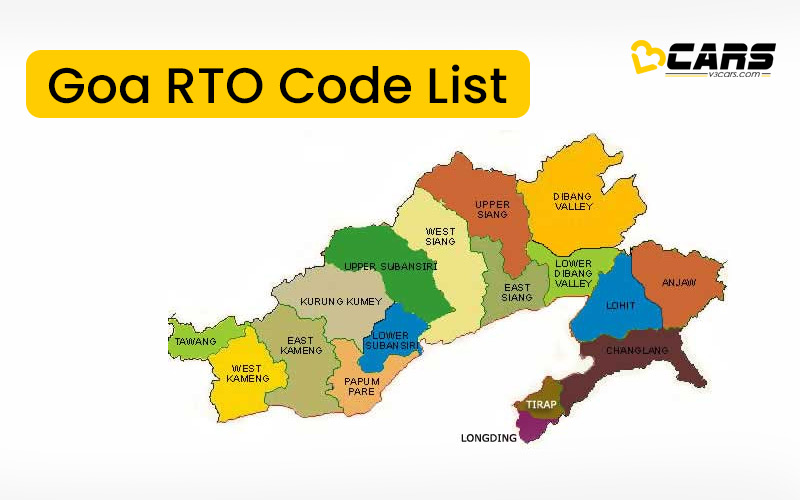 Goa RTO Codes List - 2024 Updated GA RTO City Codes