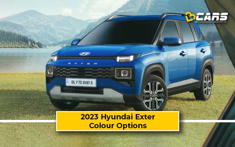 2023 Hyundai Exter Colour Options In Images
