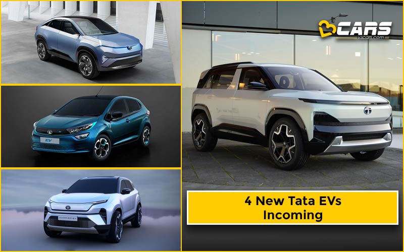 Tata Reveal Curvv EV, Harrier EV, Sierra EV, Altroz EV Launch Details