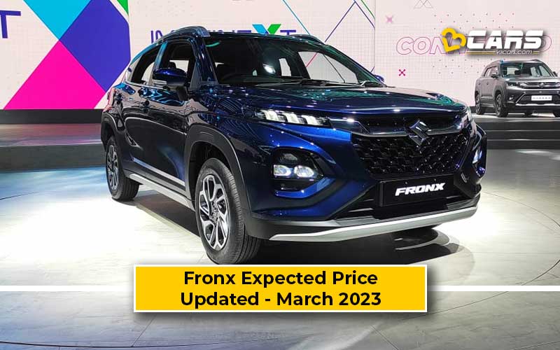 Latest Maruti Suzuki Fronx SUV Expected Price Calculation - With Logic