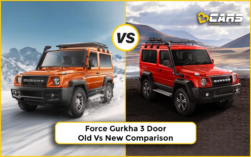 2024 Force Gurkha 3 Door Old Vs New Detailed Comparison