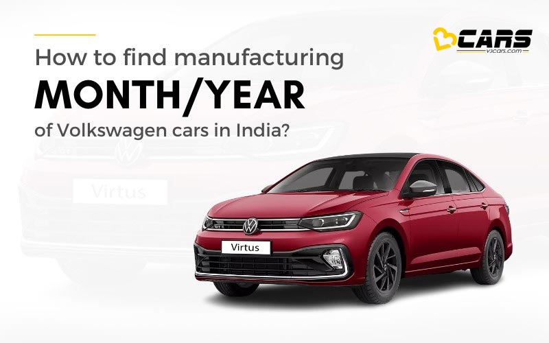 Check / Decode Volkswagen Car VIN Number & Manufacturing Date