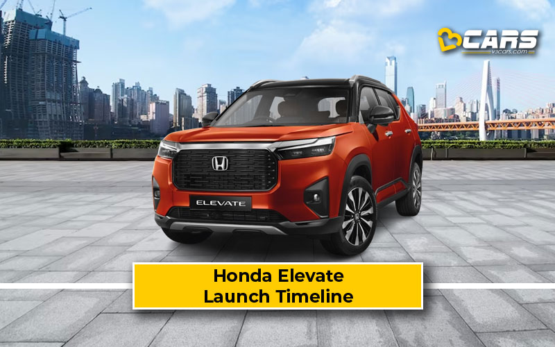 Honda Elevate Official Launch Timeline