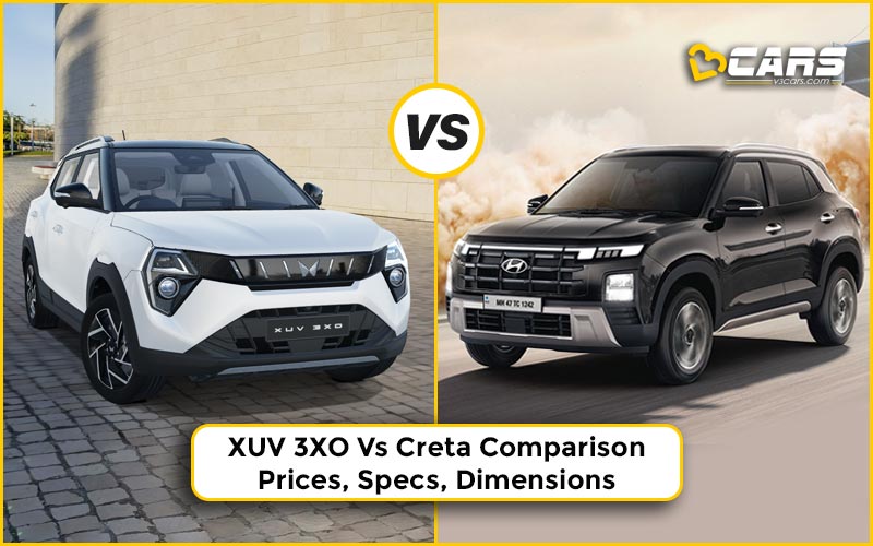 XUV 3XO Vs Creta Comparison | Prices, Specs & Dimensions