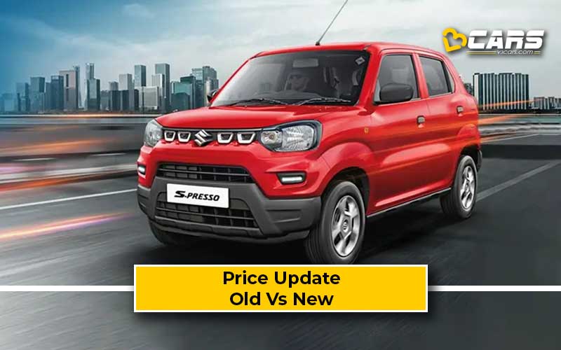 Maruti Suzuki S-Presso Increased Prices Inside | April 2023